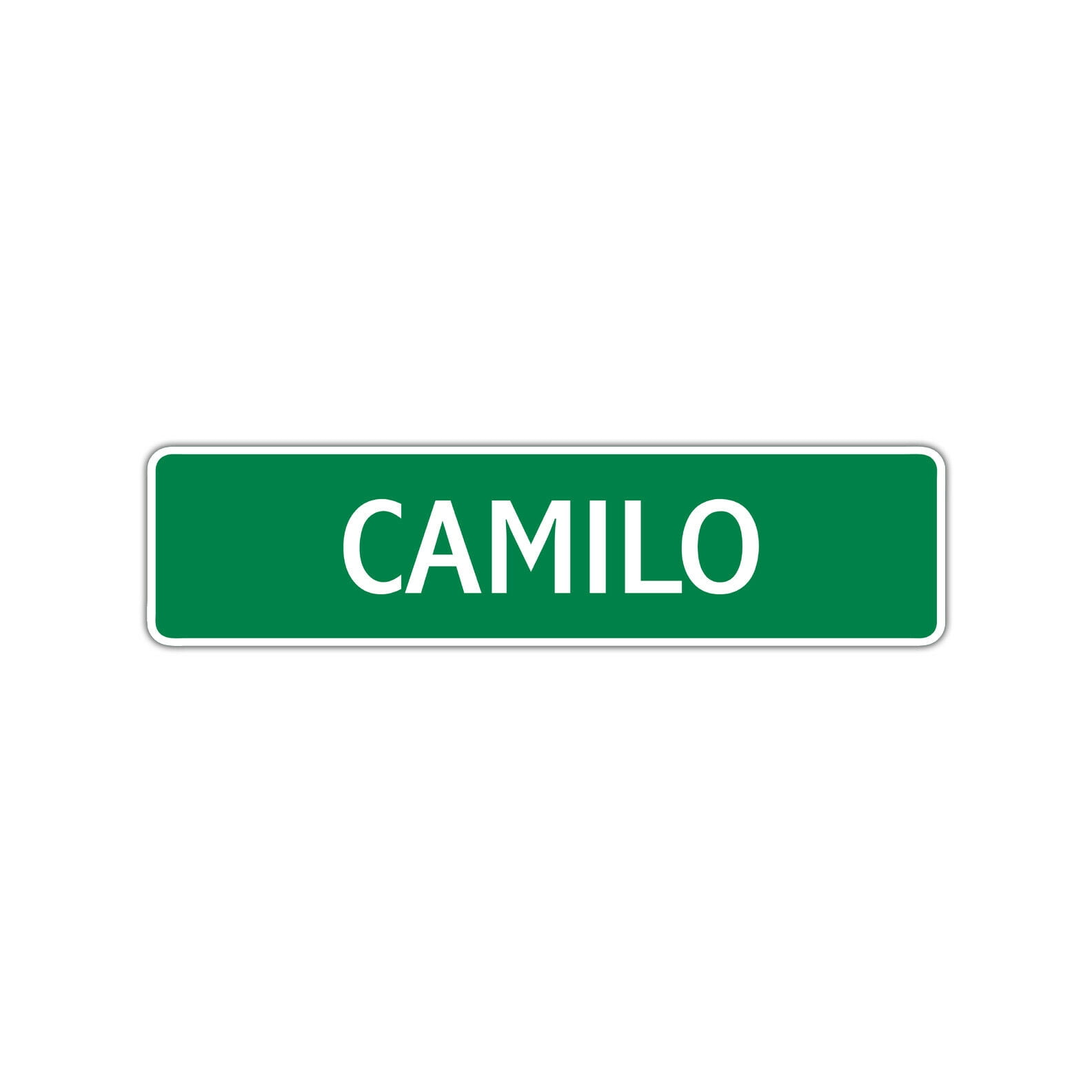 Camilo Boys Children Name Letter Printed Wall Plaque Decoration Label ...