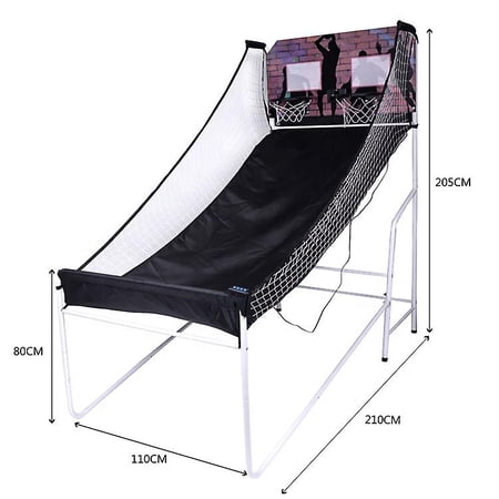 2020 Foldable Electronic Record Basketball Game Basketball Stand ...