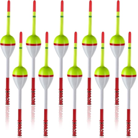10 Pieces Fishing Floats Balsa Wood Floats Oval | Walmart Canada
