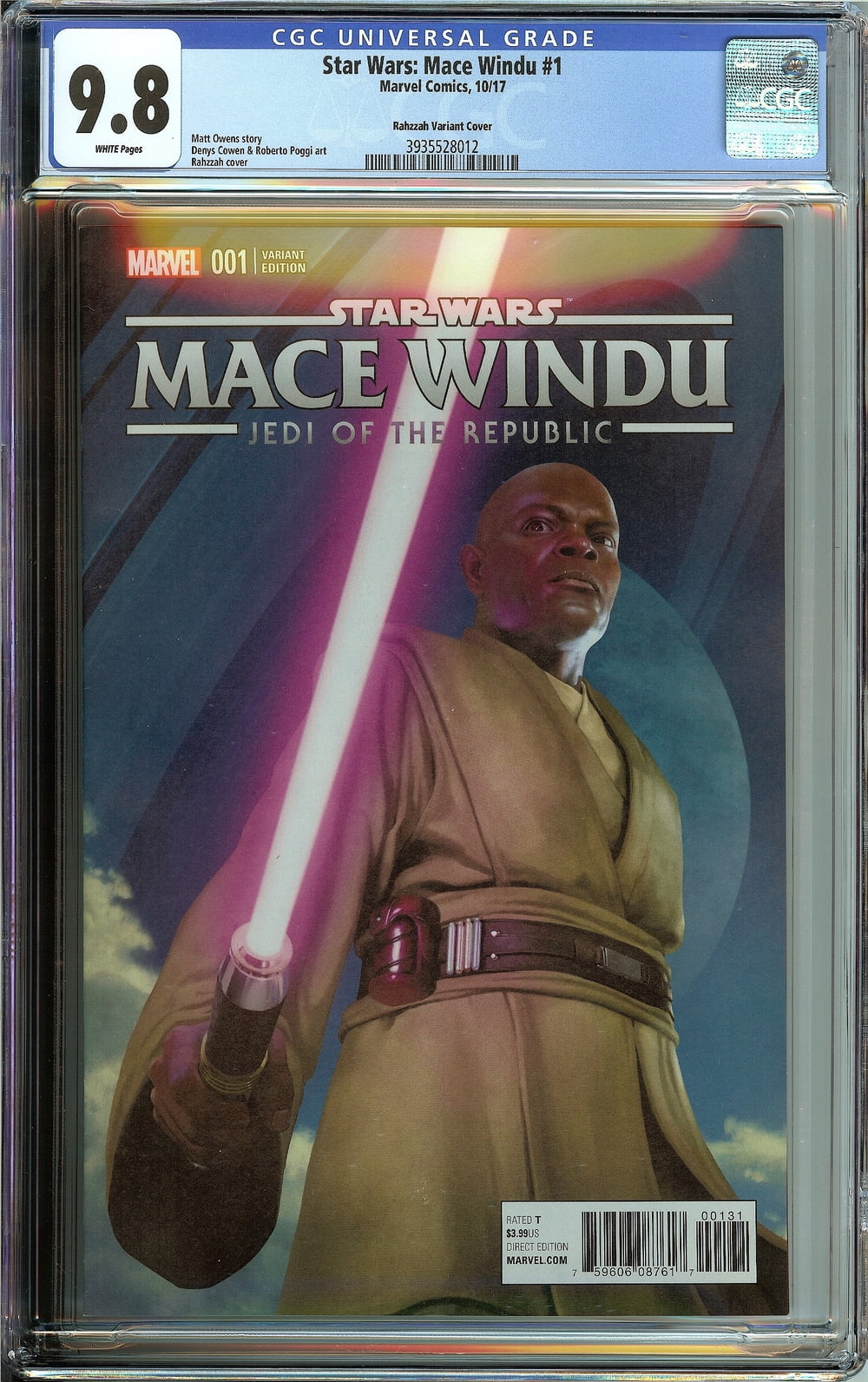 Star Wars: Mace Windu #1 - CGC 9.8 Comic Book - Walmart.com