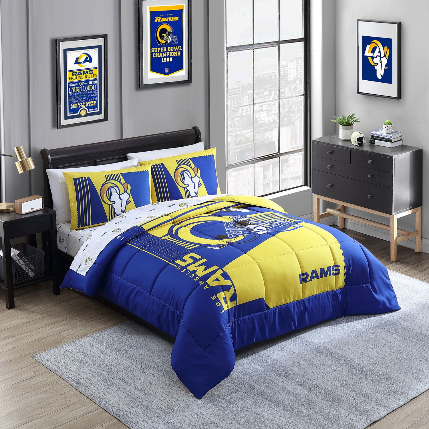 NFL Bed-In-A-Bag Comforter and Sheet Set, Assorted Teams and Sizes ...