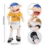 Jeffy Boy Large Hand Puppet Plush Toy, Soft Doll for Kids, Perfect ...