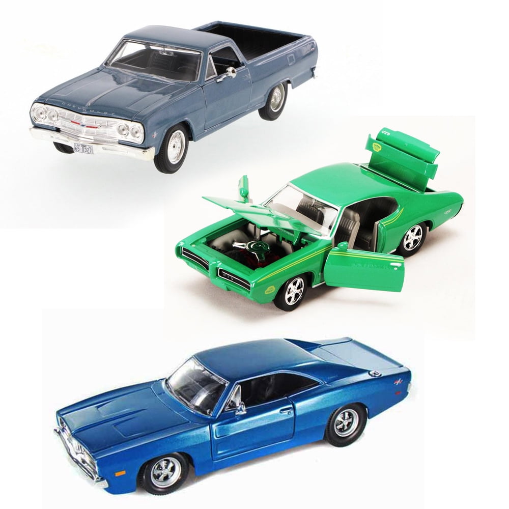 Best of 1960s Muscle Cars Diecast - Set 8 - Set of Three 1/24 Scale ...