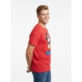 Disney Mickey Mouse, Men's & Big Men's Pride Graphic Tee, Proud Pose ...