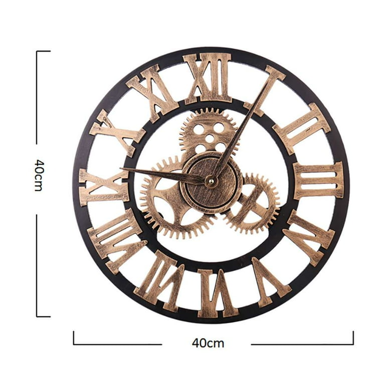Roman Numerals Clock Fancy