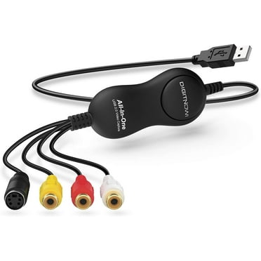 UCEC USB 2.0 Video Capture Card Device, VHS VCR TV to DVD Converter for ...