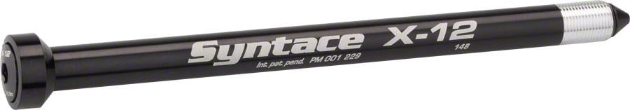Syntace X-12 Rear Thru-Axle: 148 x 12 mm, Black - Walmart.com - Walmart.com