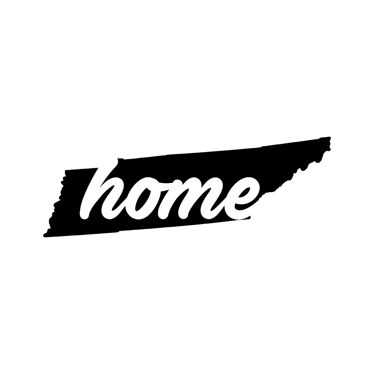 Tennessee Home Sticker Decal Die Cut - Self Adhesive Vinyl ...
