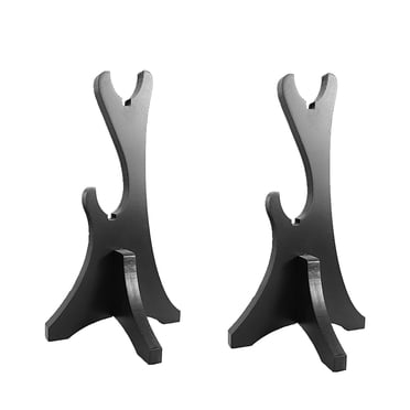 2 Tier Solid Wood Samurai Sword Display Stand Natural - Walmart.com