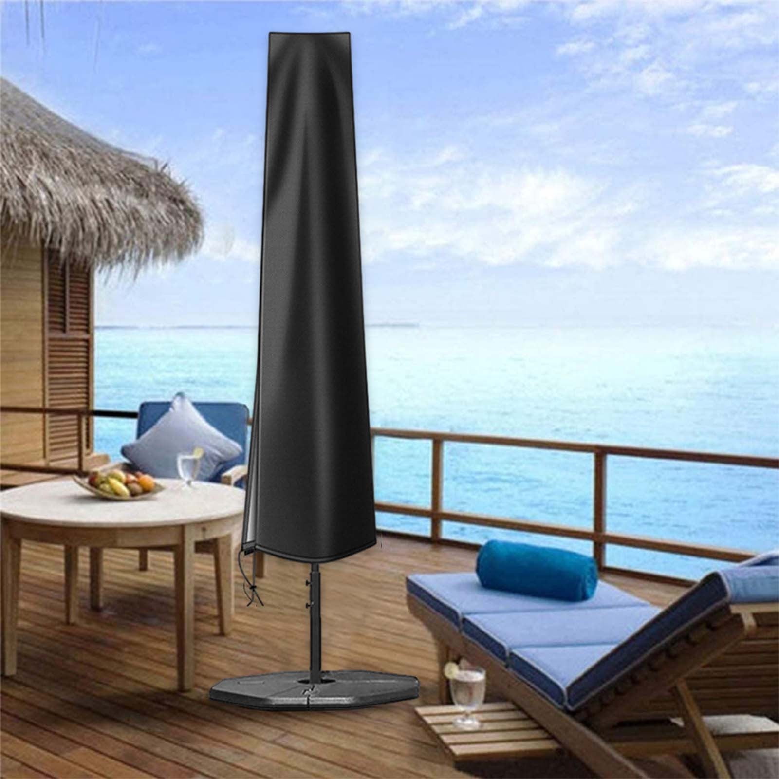 Click here for Patio Umbrella Cover With Zipper fabric Parasol Co... prices