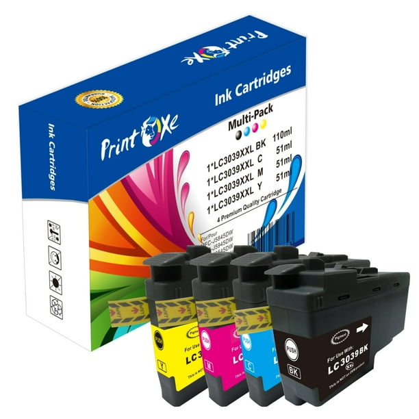 LC3039 XXL Set of 4 Compatible High Yield Ink Cartridges LC 3039 for ...