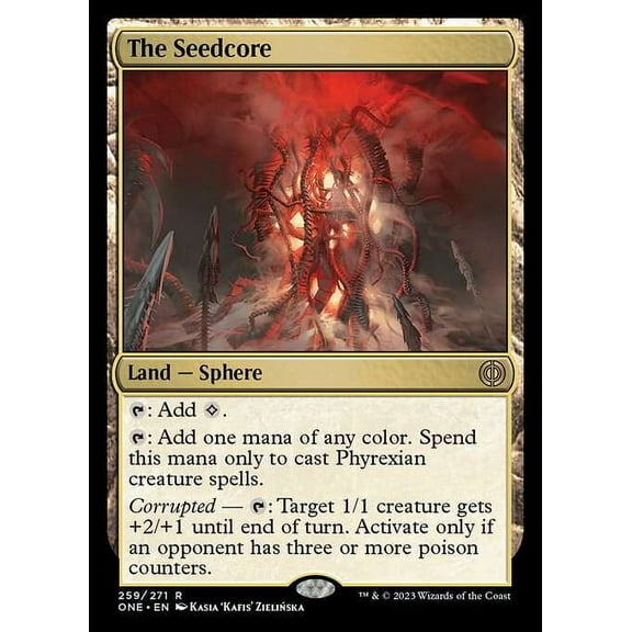 MtG Phyrexia: All Will Be One Rare Glissa Sunslayer (Showcase) #318 ...