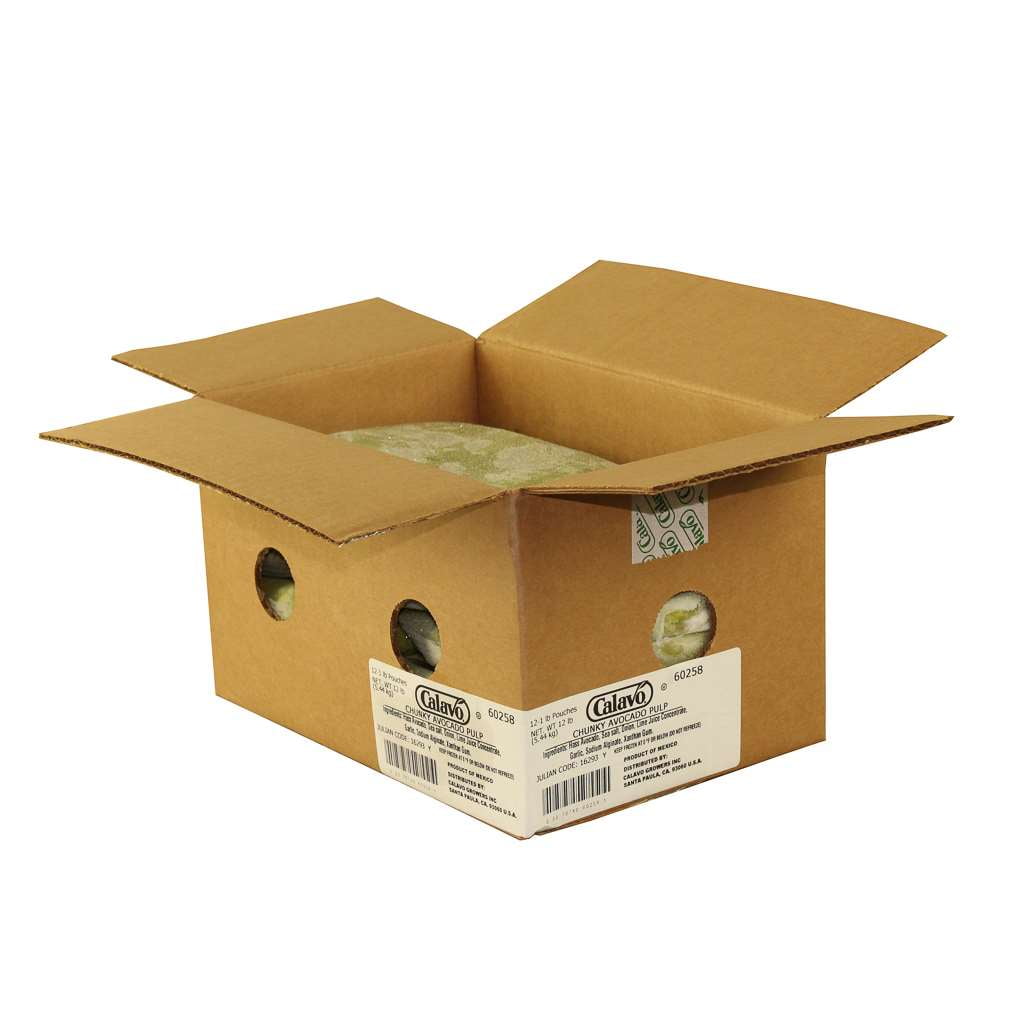 Calavo Chunky Avocado Pulp 1 lb (Pack of 12) - Walmart.com
