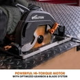 Evolution Power Tools 7-1/4-Inch, 15 Amp, Circular Track Saw with Multi ...