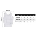 Karate Training Chest Guard Nylon Texture Lined Impacts Protections ...