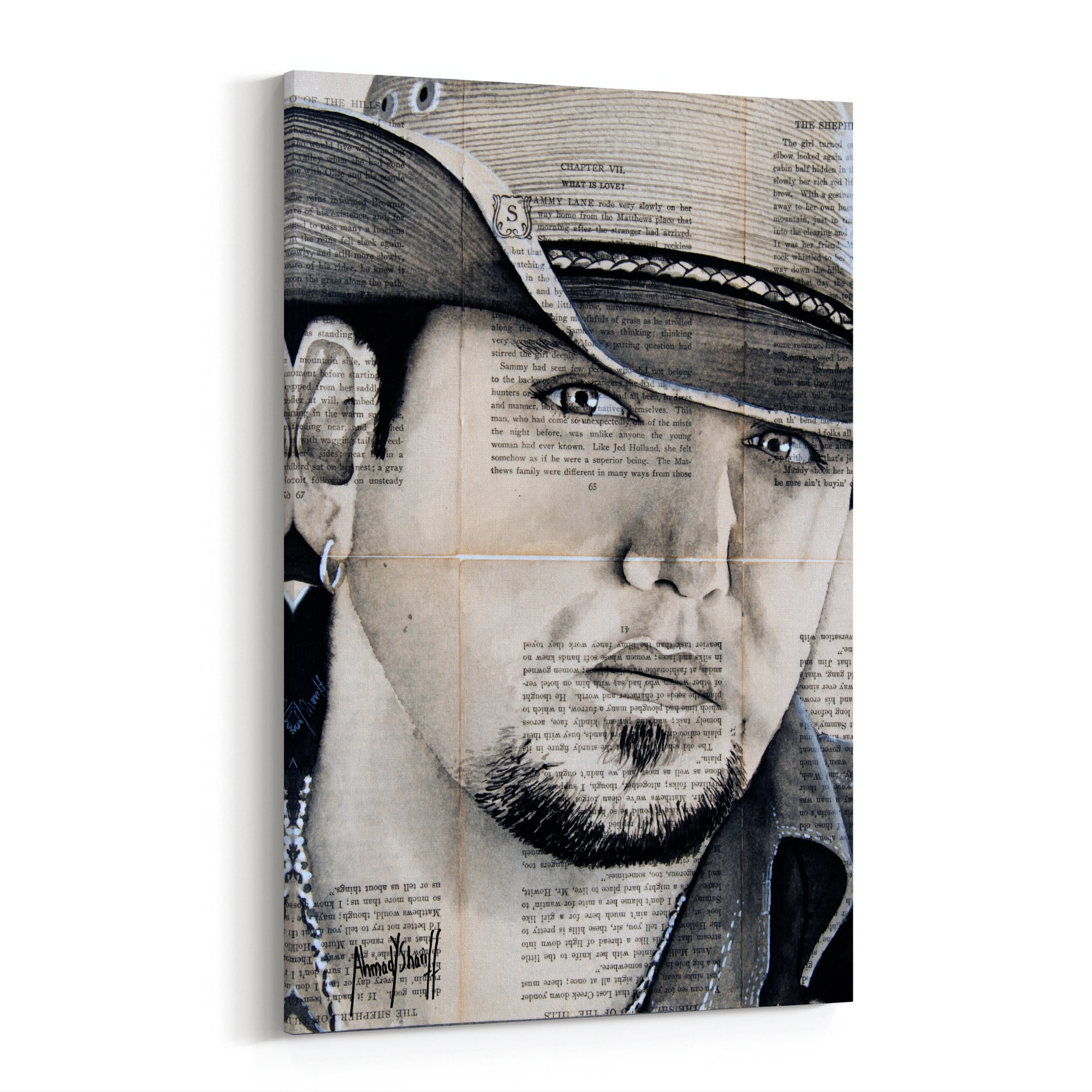 Drawing & Illustration The Path We Follow~ Sketch Book Art~Frameless ...