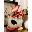 December Birthstone Dragon Egg Statue Onyx Gem Birthday Dragon ...