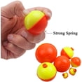 Fishing Float Bobbers 25pcs Snap on Float Bobbers Hard ABS Push Button ...