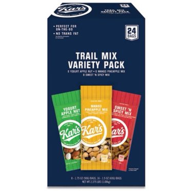 Kar's Gluten-Free Sweet 'N Salty Trail Mix, 1.5 oz, 30 Count - Walmart.com