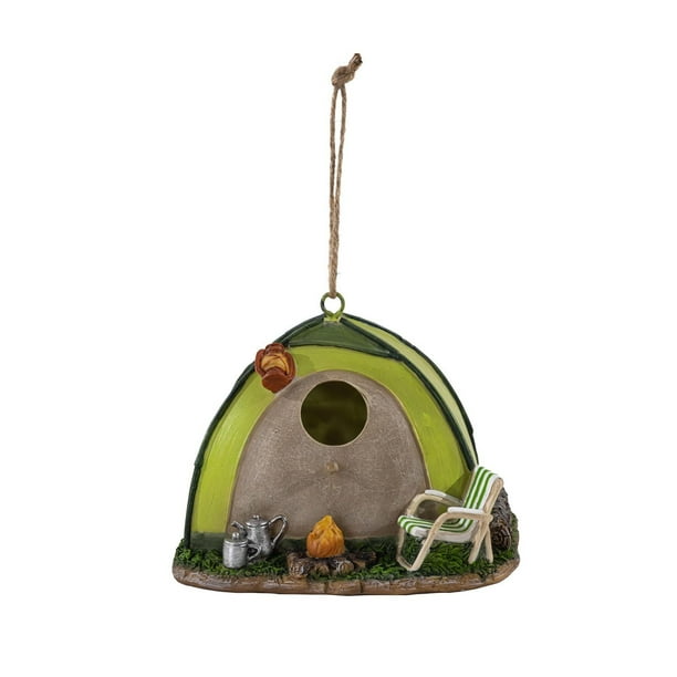 Hometrends Bird House - Green Camping Tent, BIRD HOUSE - GREEN CAMPING ...