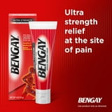 Ultra Strength Bengay Non-Greasy Topical Pain Relief Cream, 4 oz HSA/FSA Eligible - Walmart.com