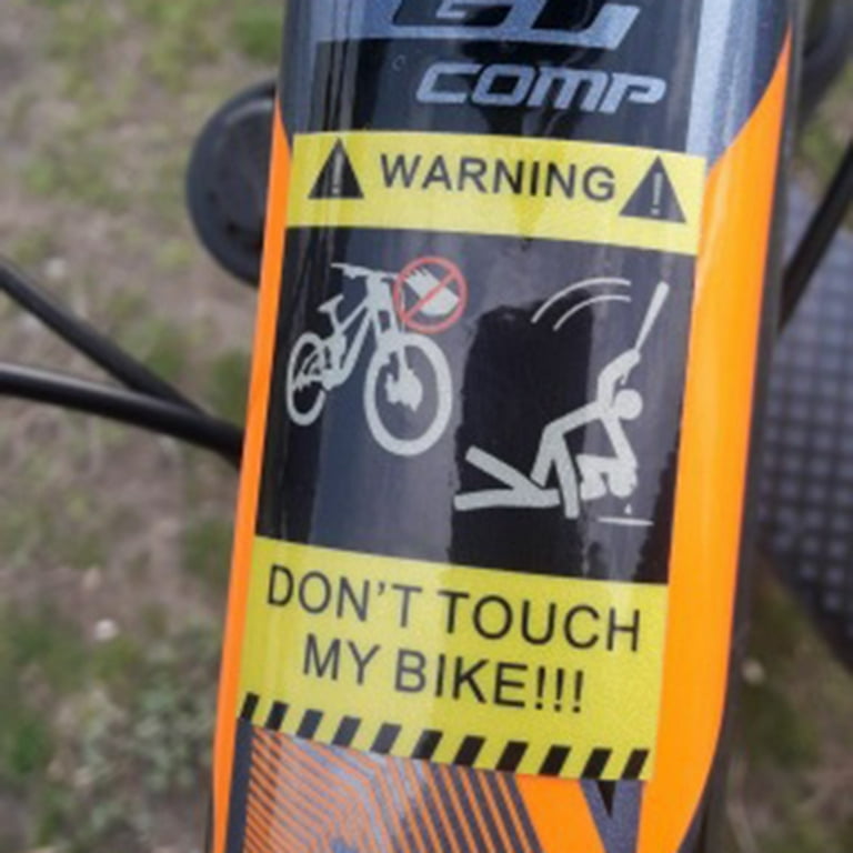 Warning Stickers For Bikes