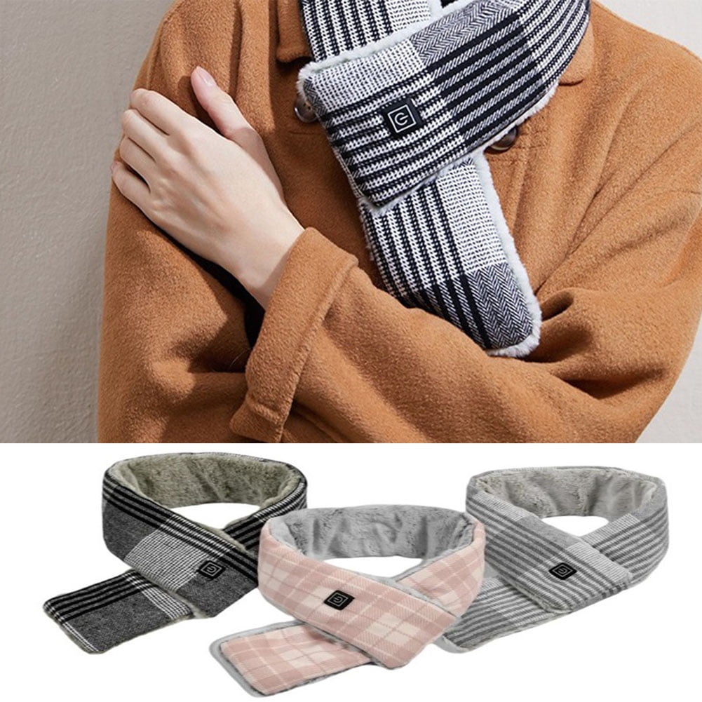 Zhaomeidaxi Heated Scarf, Adjustable Heating Scarf USB Heated Scarfs ...