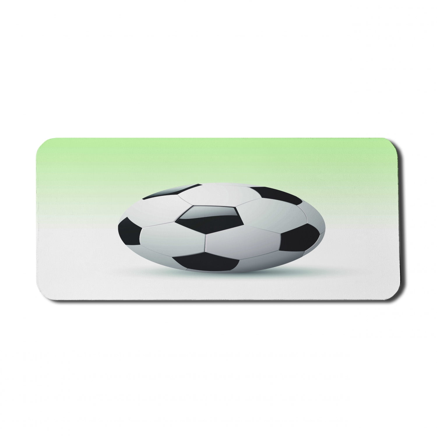 Sports Computer Mouse Pad, Vector Image of Football Soccer Ball Artwork ...