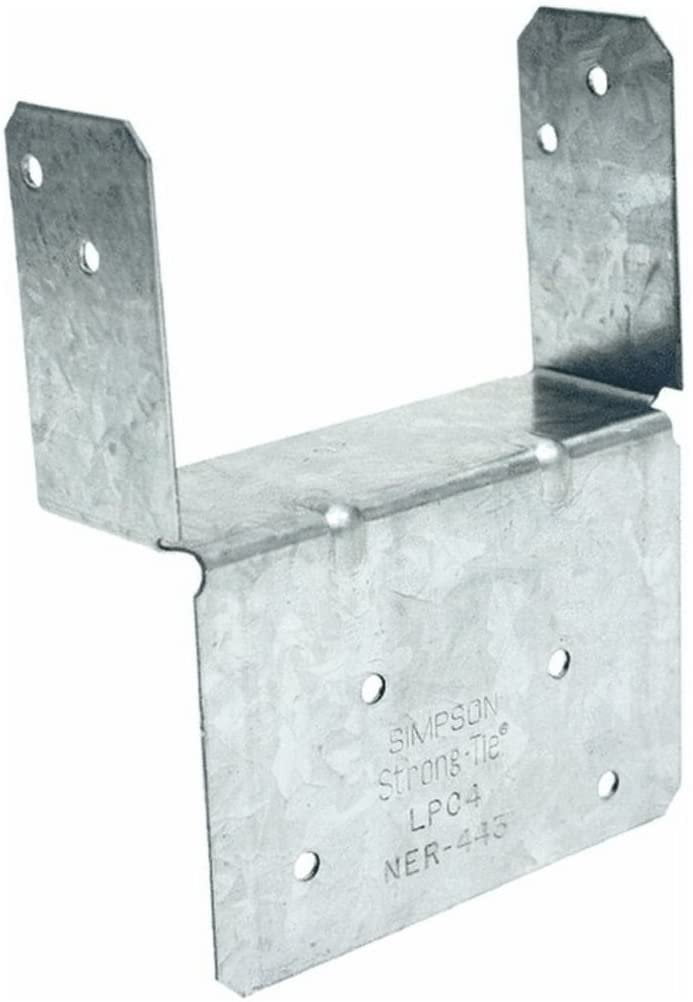 Simpson Strong Tie LPC4Z ZMAX Galvanized 18-Gauge 4X Adjustable Post ...