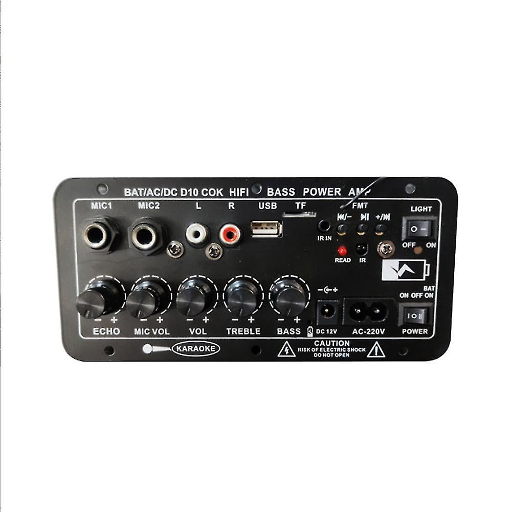 D10c Placa de amplificador de dientes digital Subwoofer Dual Microph ...