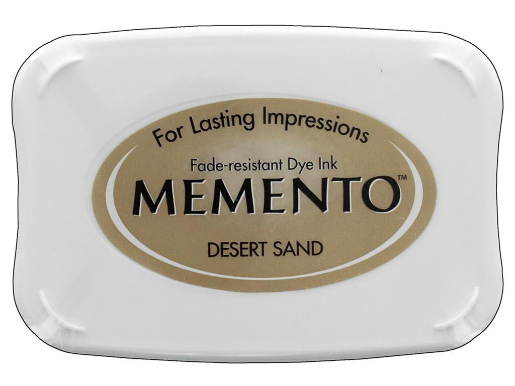 Tsukineko Memento Ink Pad Desert Sand - Walmart.com