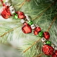 45"L Sullivans Red & Green Jingle Bell Christmas Garland - Walmart.com