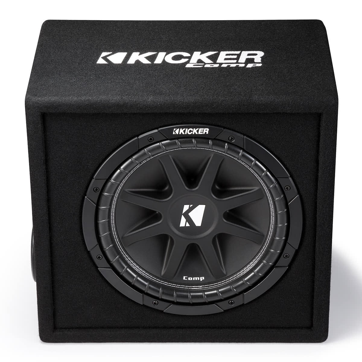 Kicker 43VC124 12" Comp 4-Ohm Subwoofer Enclosure - Walmart.com
