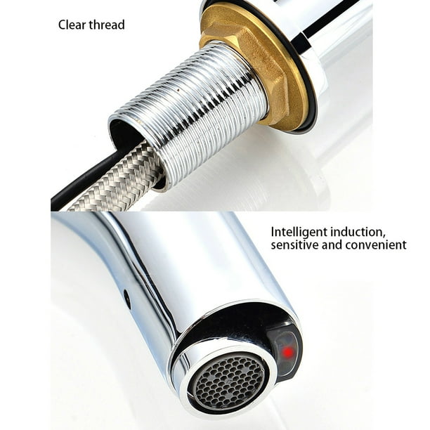 G1/2In Platform Basin Electronic Automatic Sensor Touchless Bathroom ...