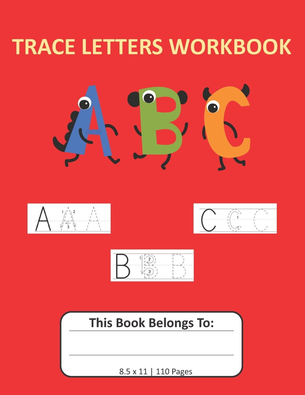 Trace Letters Workbook Notebook With Dotted Lined Writing Paper For trace-letters-workbook-notebook-with-dotted-lined-writing-paper-for
