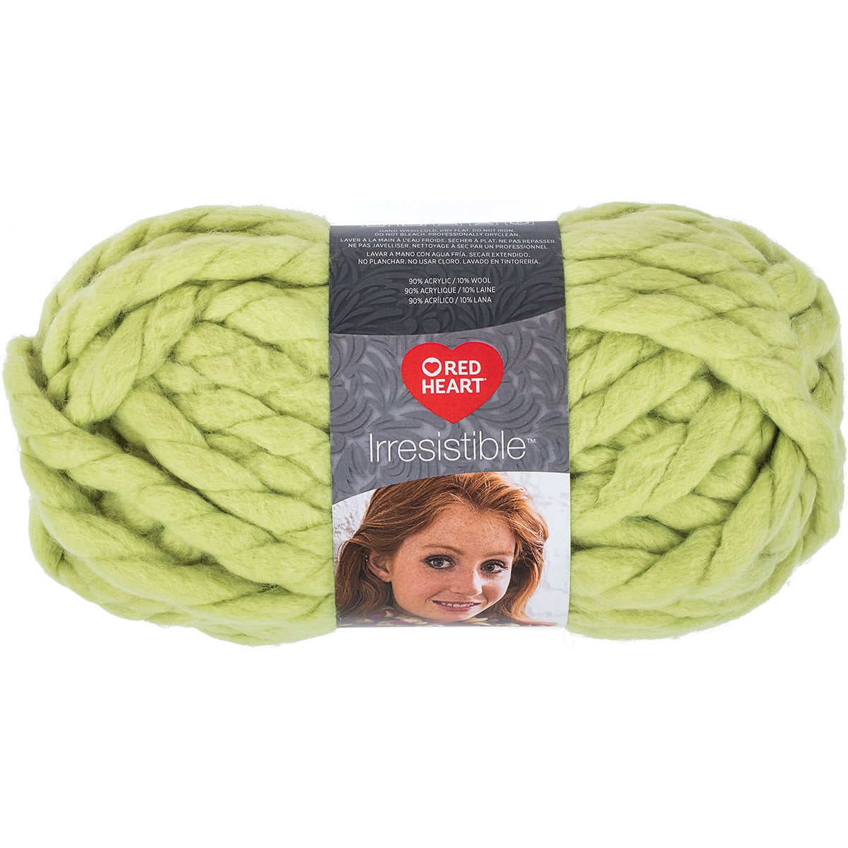 Red Heart Irresistible Yarn-Chartreuse | Walmart Canada