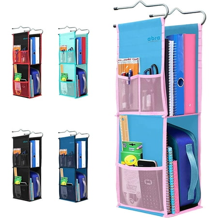 Abra Company 2 Shelf Hanging Locker Organizer for School, Gym, Work ...