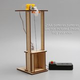 TINYSOME Science Experiments Elevator Kits Wood STEM Building Toy DIY ...