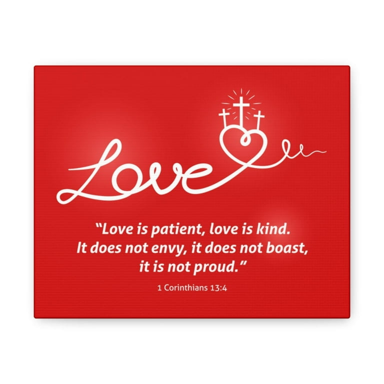 Love Is Patient Bible Verses