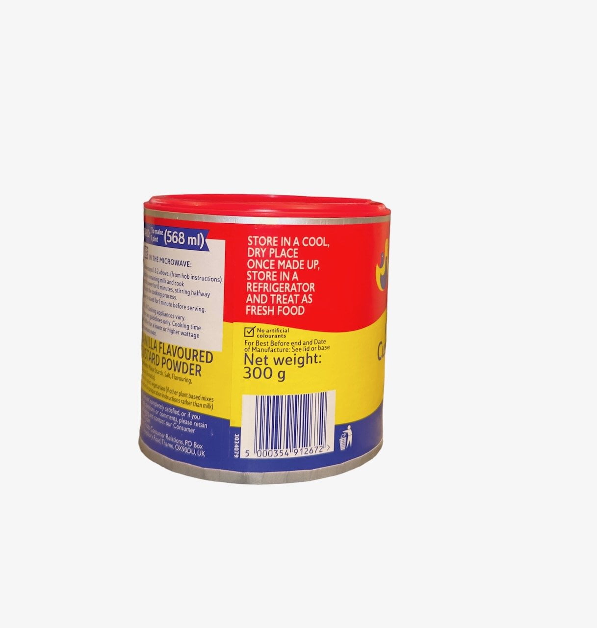 Custard Powder Ingredients