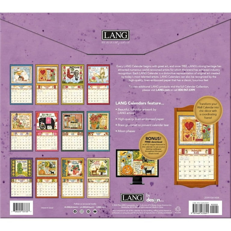 Wall Calendar Simple Inspirations Note Nook Pocket By Debi Hron | EBay ...