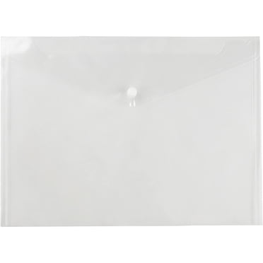 Sparco Transparent Clear Poly File Holders, 10 per Pack - Walmart.com