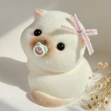 Handmade Taba Squishy Cat Toy, Squishy Realistic Kitty, Soft Silicone ...