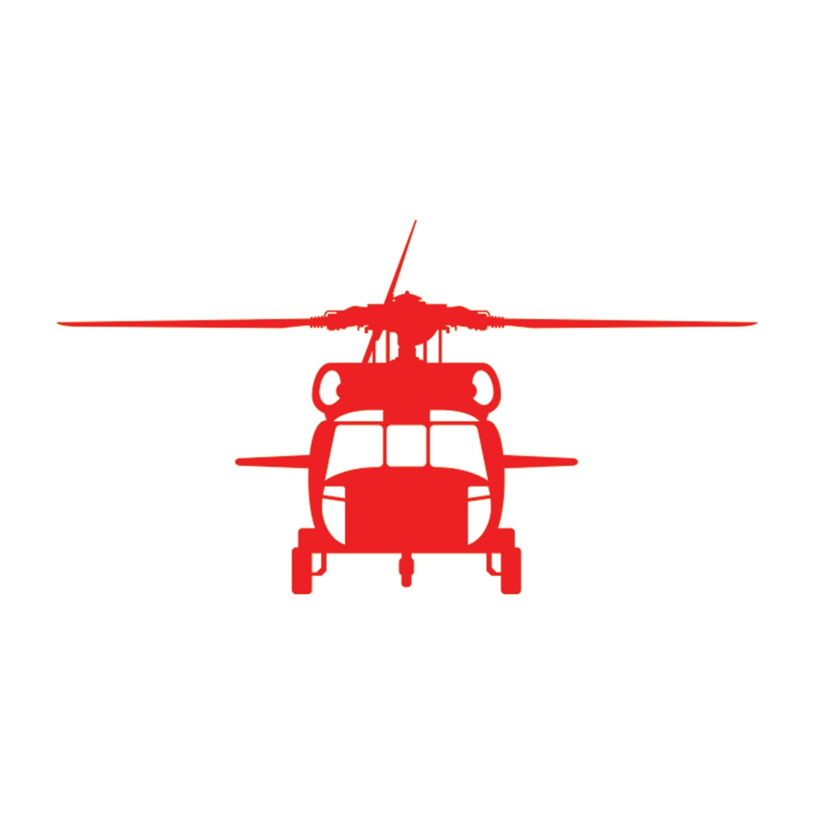 UH-60 Blackhawk Sticker Decal Die Cut - Self Adhesive Vinyl ...