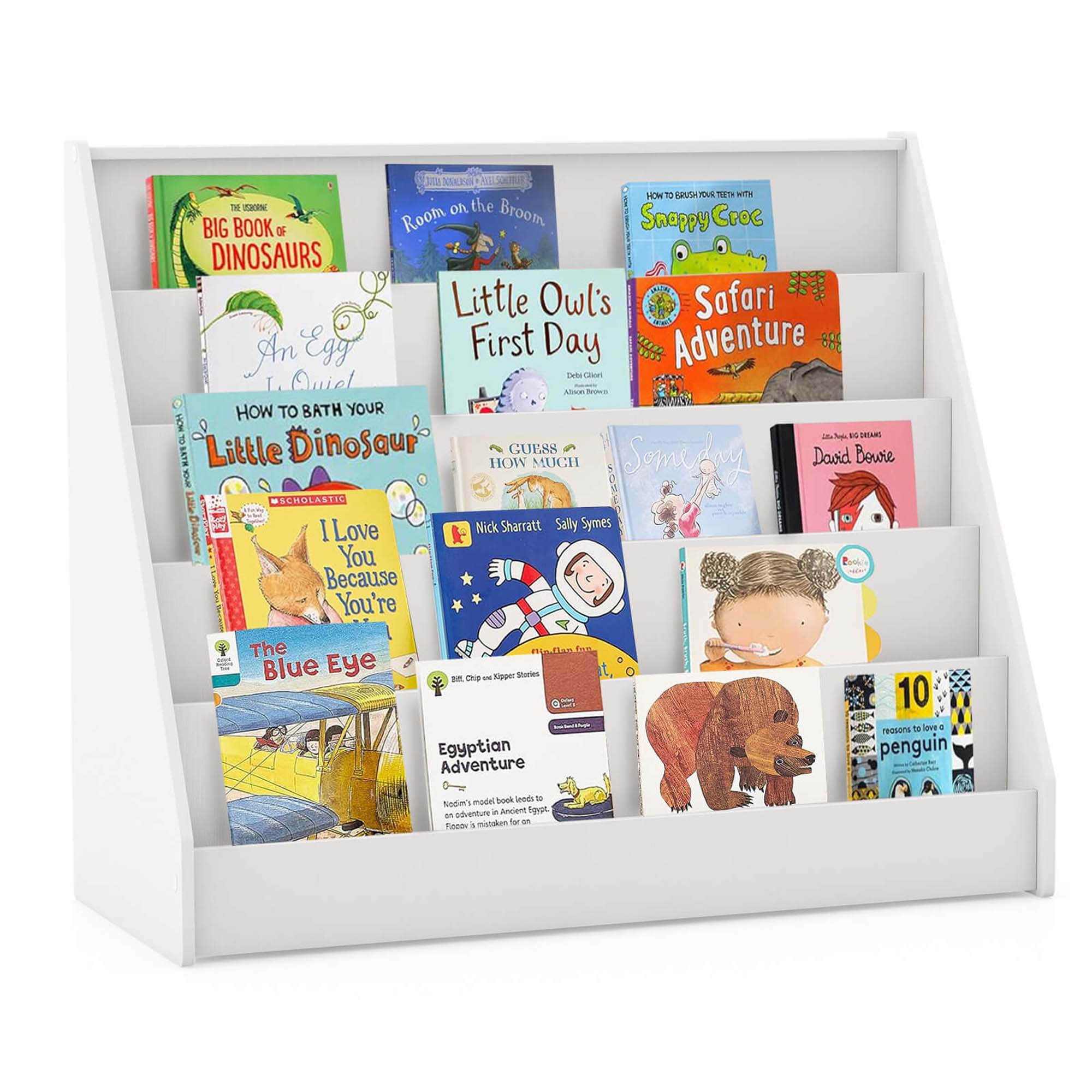 Click here for Costway 5 Tier Kids Bookshelf With Anti-Tipping De... prices