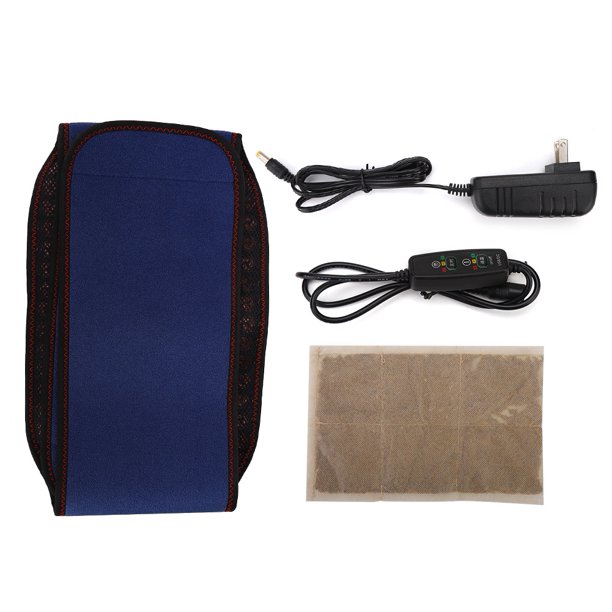 SLGHLSAHG Electric Heating Far Infrared Hot Compress Therapy Waist Belt ...