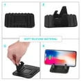 Car Dashboard Mount Holder 4"-7'' Anti-Slip Silicone Pad Phone Holder ...