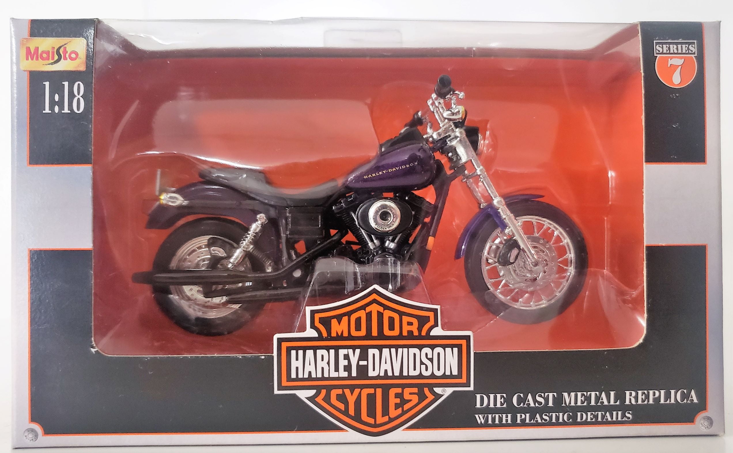 Maisto Harley-Davidson 2000 FXDX Dyna Super Glide Sport 1:18 Diecast ...