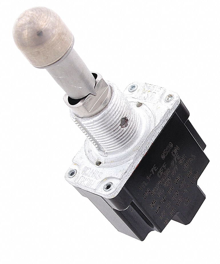 Honeywell Toggle Switch,SPST,15A @ 277V,Screw 1TL1-2D - Walmart.com