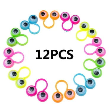 RI Novelty Dozen Set Finger Eye Puppets Party Favor Puppet Show Toys ...